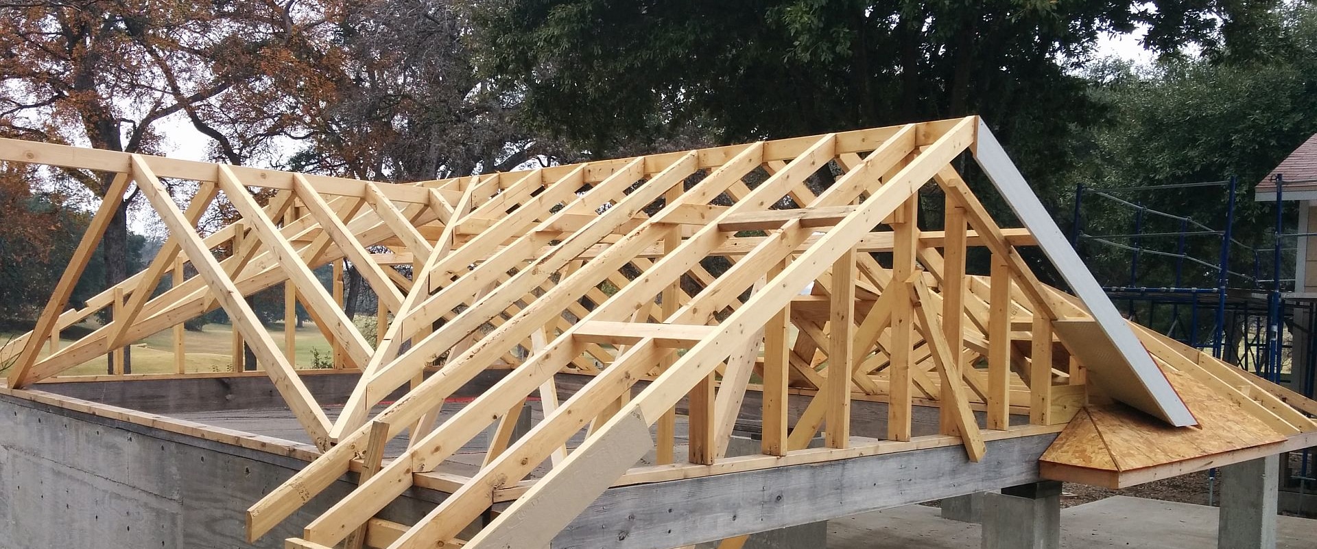 What are conventional roofs?